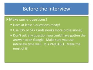 How to Interview for a News Story | PPTX
