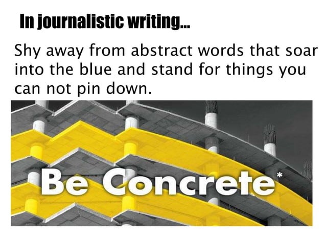 Basic Journalistic Writing | PPTX