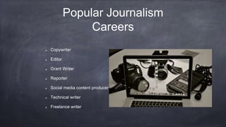 Lecture Presentation: Social Media in Journalism | PPTX