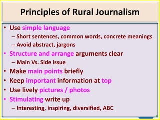 JournalismRadio introduction definition types of news | PDF