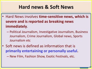 JournalismRadio introduction definition types of news | PDF