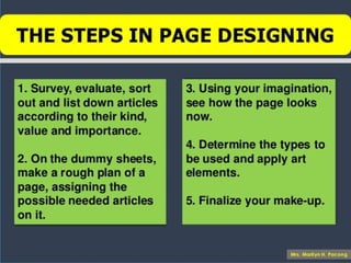 JOURNALISM - Layout newspaper , basics and principles | PPTX