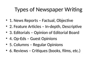 Journalism Training Presentation .pptx