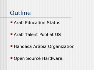 Handasa Arabia Organization | PPT