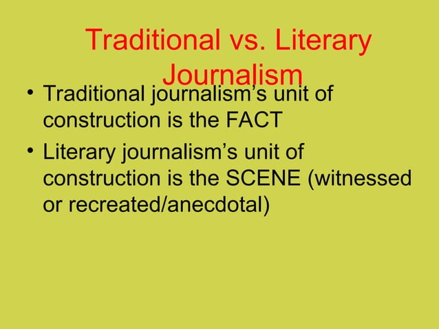 Journalistic writing Lesson English 7 3rd quarter | PPT