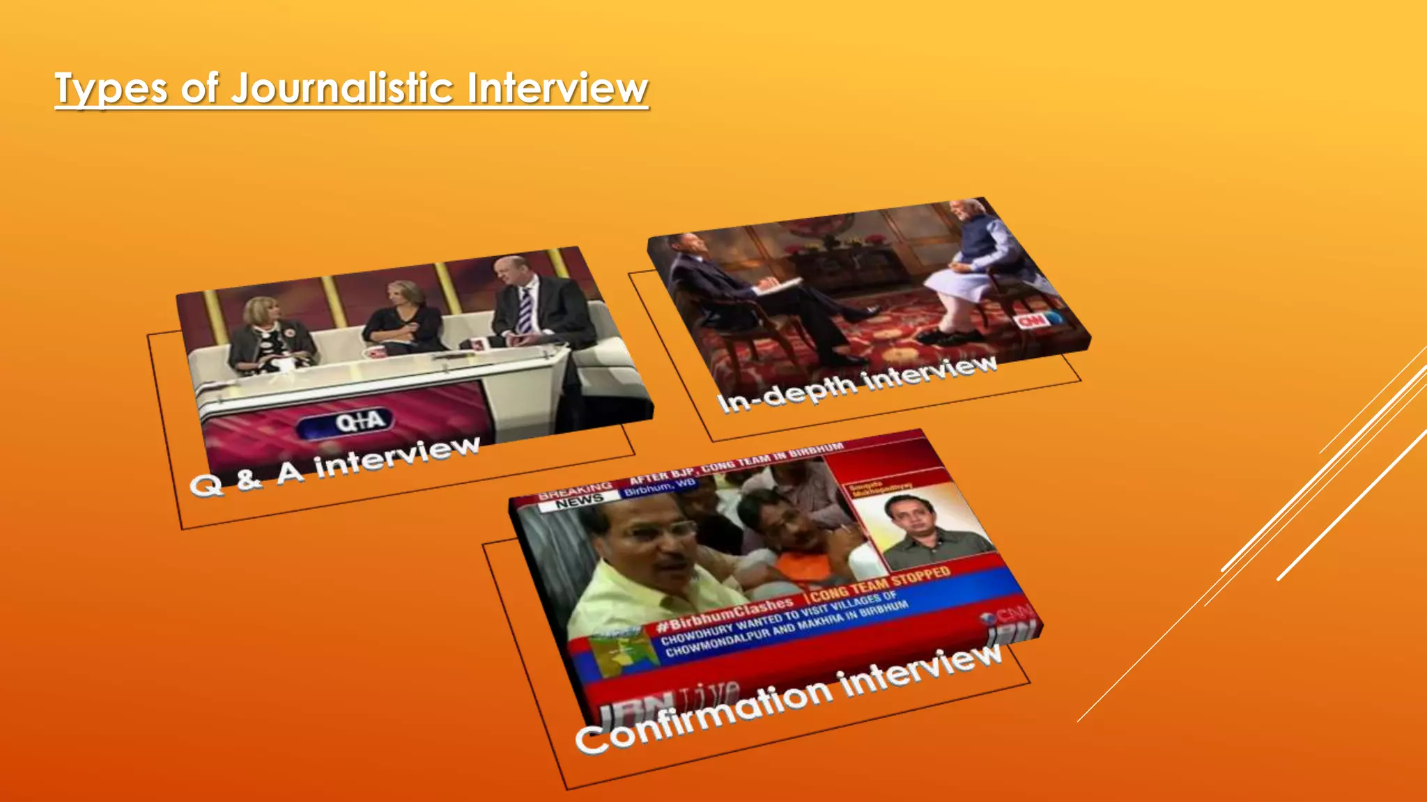 Journalistic interview | PPTX