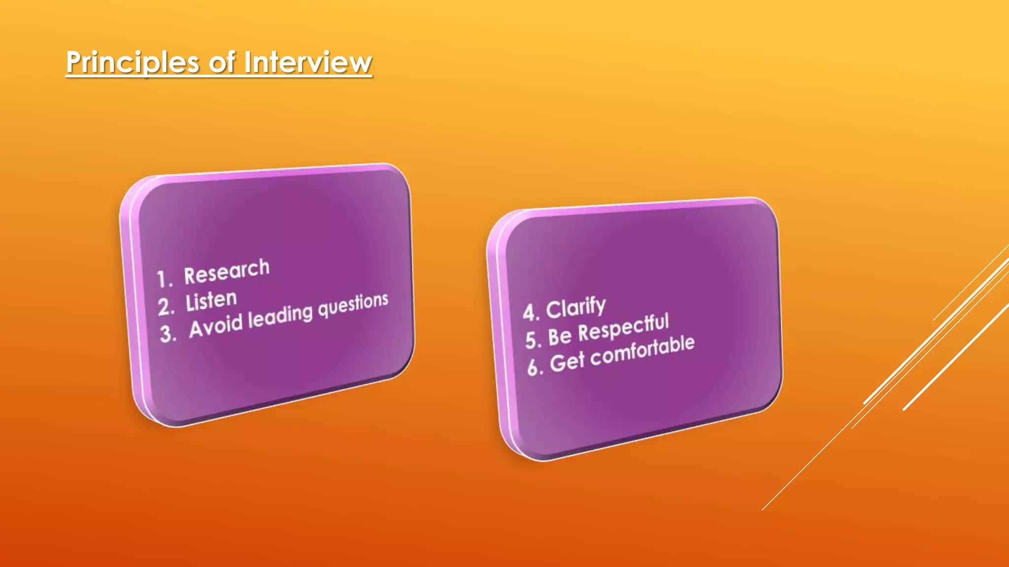 Journalistic interview | PPTX