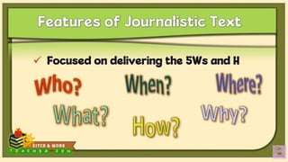 journalistic text and its characteristicst.pptx