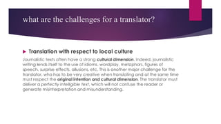 Journalistic Translation ( Subediting and page designing)pdf | PDF