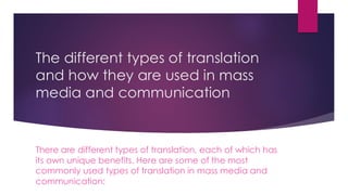 Journalistic Translation ( Subediting and page designing)pdf | PDF