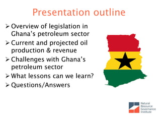 Current Trends and Development in Ghana's Petroleum Sector | PDF
