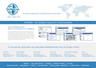 Journalists Guide To TravMedia | PDF