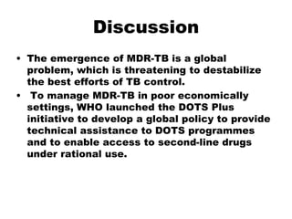 Journal mdr tb outcome | PPTX