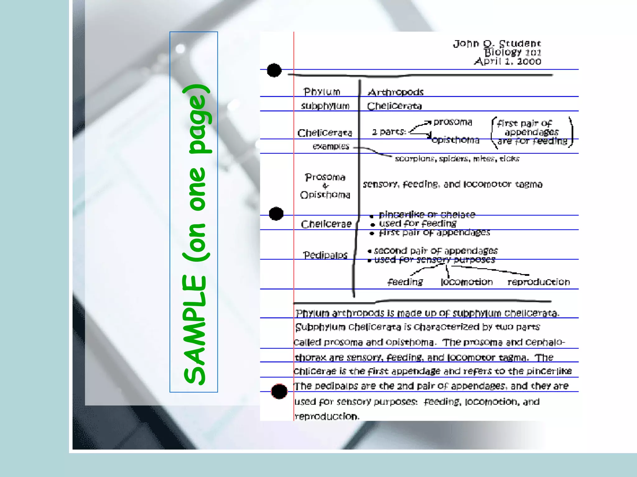 Journal Note Taking | PPT | Homework and Study | Education