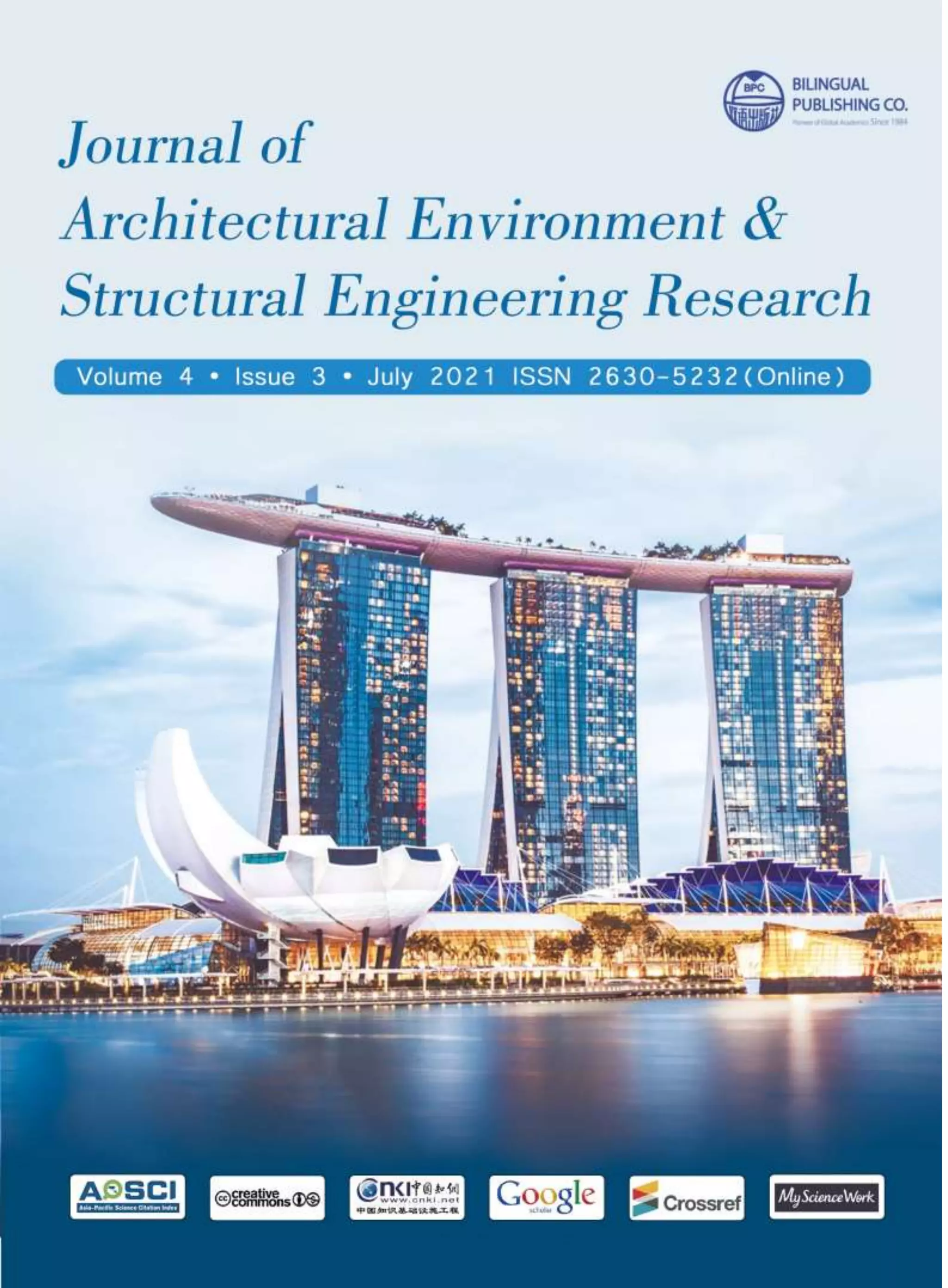 Journal of Architectural Environment & Structural Engineering Research ...
