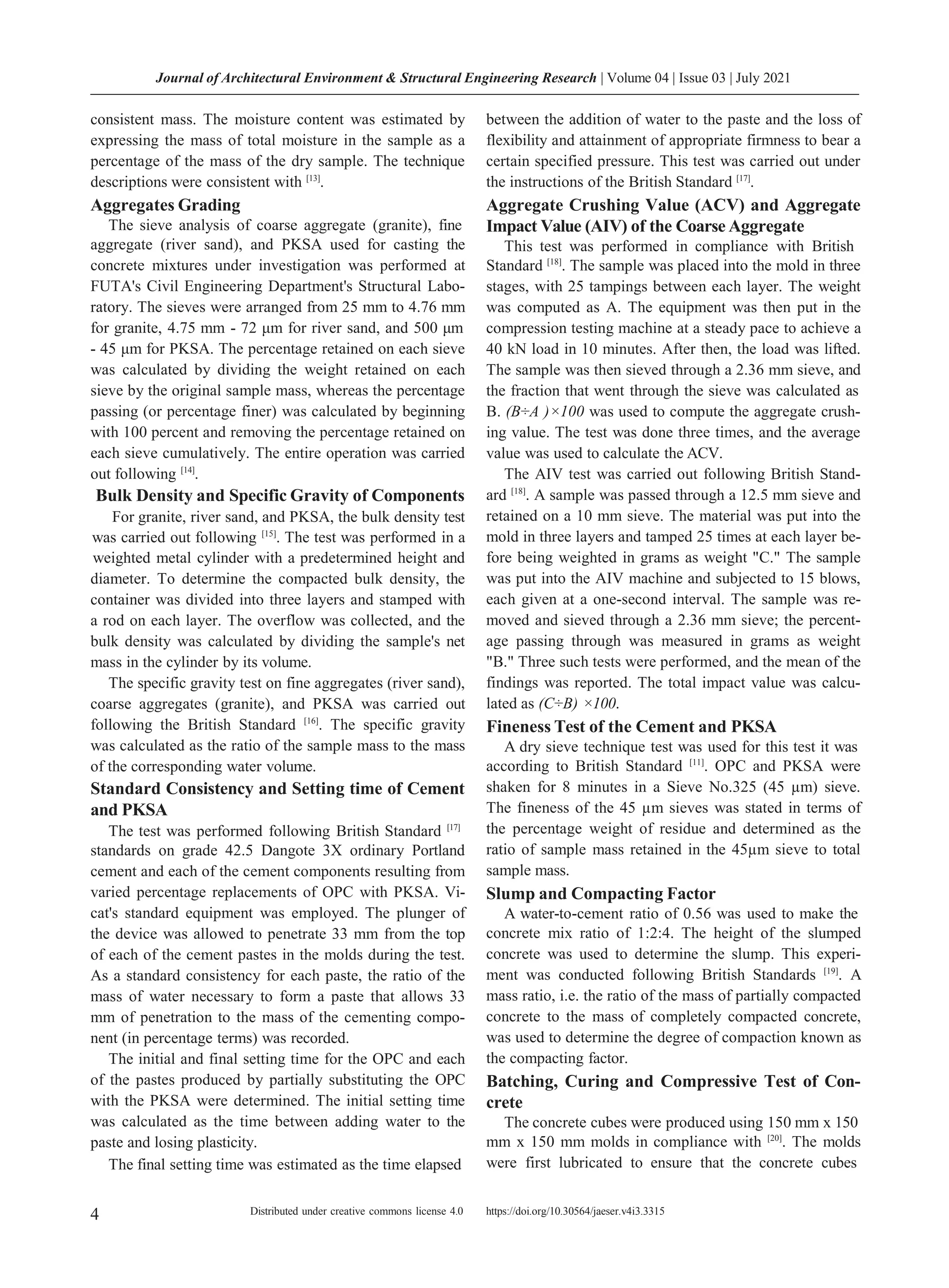 Journal of Architectural Environment & Structural Engineering Research ...