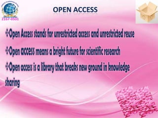 Journal of Biochemistry & Pharmacology | PPTX