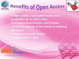 Journal of Biochemistry & Pharmacology | PPTX