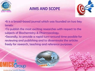 Journal of Biochemistry & Pharmacology | PPTX