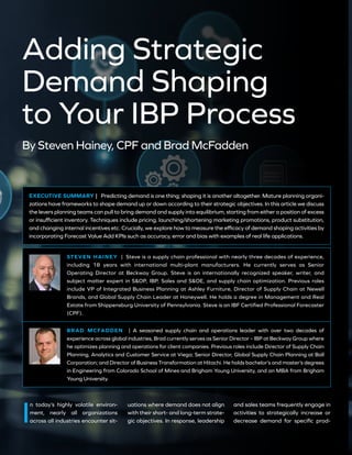 Journal of Business Forecasting 2024 Fall - Adding Strategic Demand Shaping Article.pdf