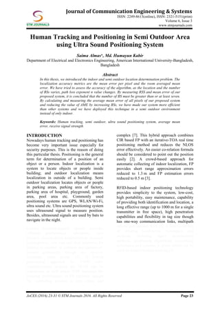Journal of Communication Engineering & Systems vol 6 issue 3 | PDF