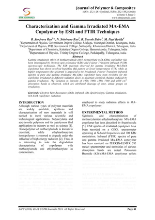 Journal of Polymer & Composites vol 4 issue 3 | PDF | Publishing ...