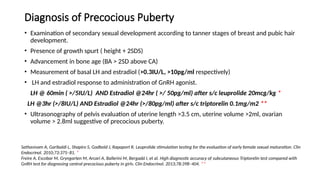 Central precocious puberty versus Premature thelarche | PPT