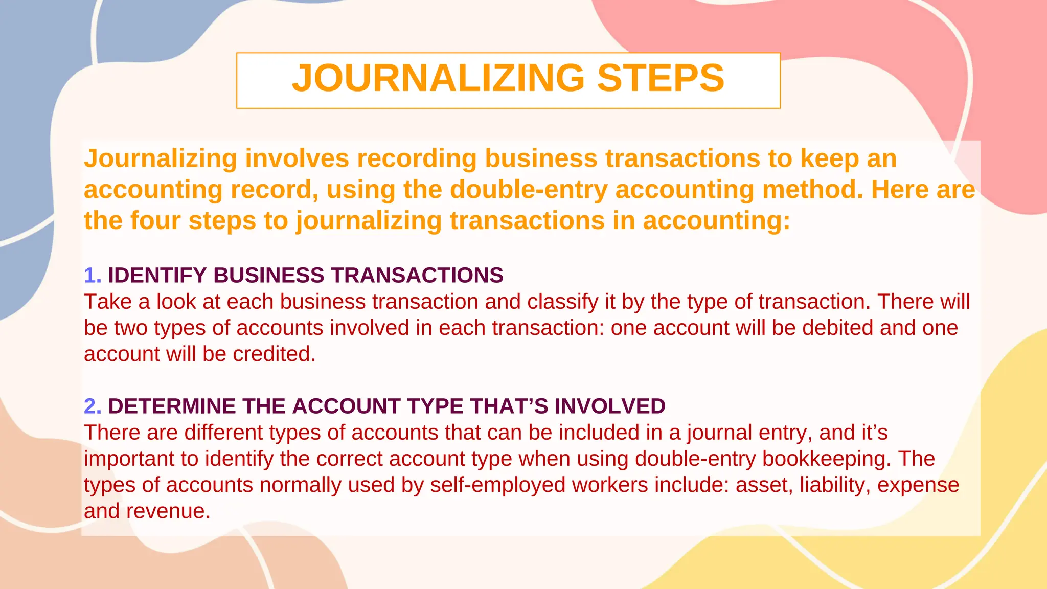 Journal Account Entries and Posting ppt. | PDF