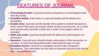 Journal Account Entries and Posting ppt. | PDF