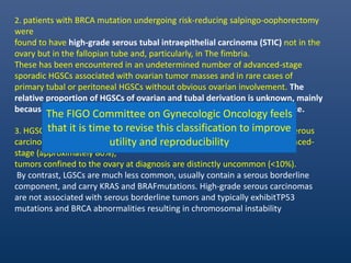 figo ovary staging update | PPTX