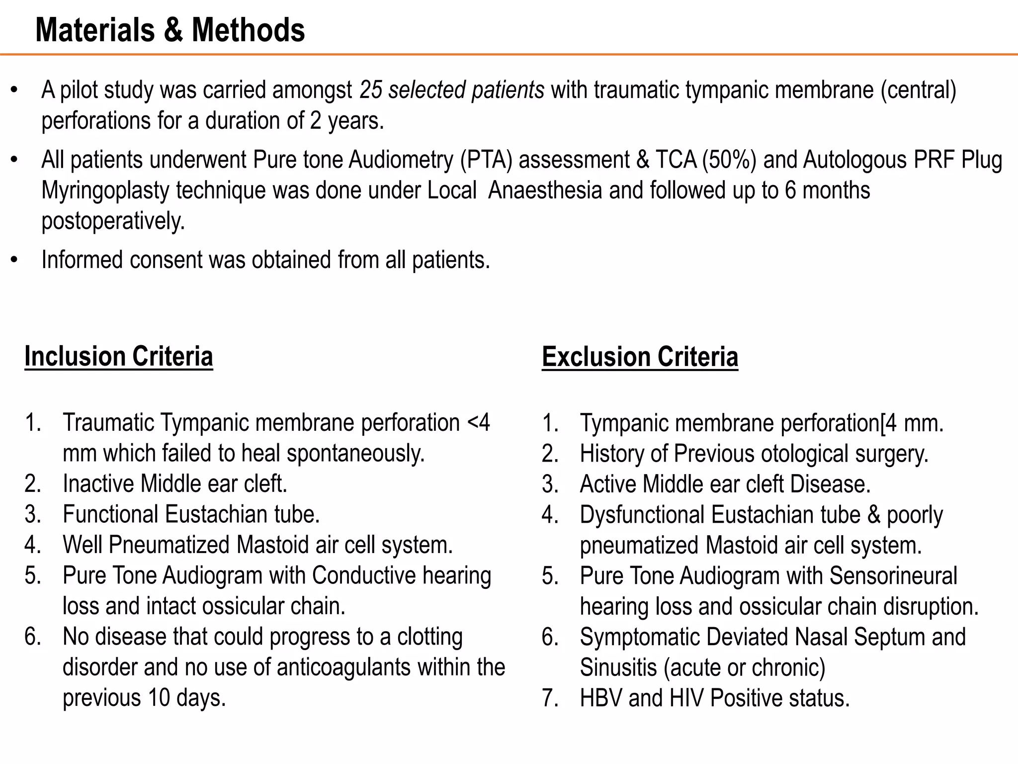 journal presentation on traumatic Tympanic membrane perforations.pptx
