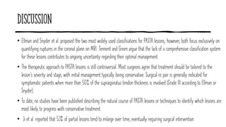 Journal presentation on Conservative Management of Partial Articular ...