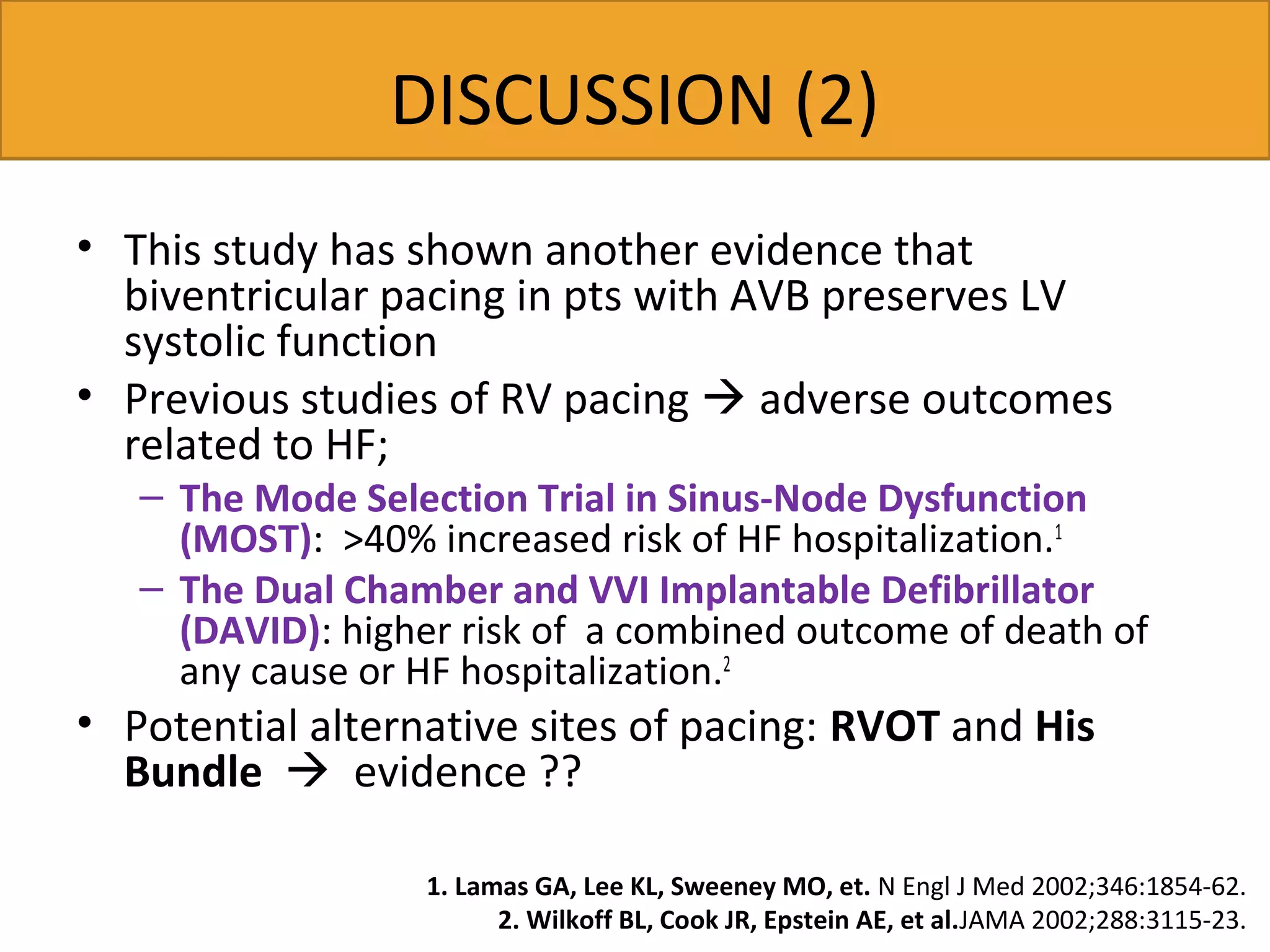 Journal: Biventricular Pacing for Atrioventricular Block and Systolic ...