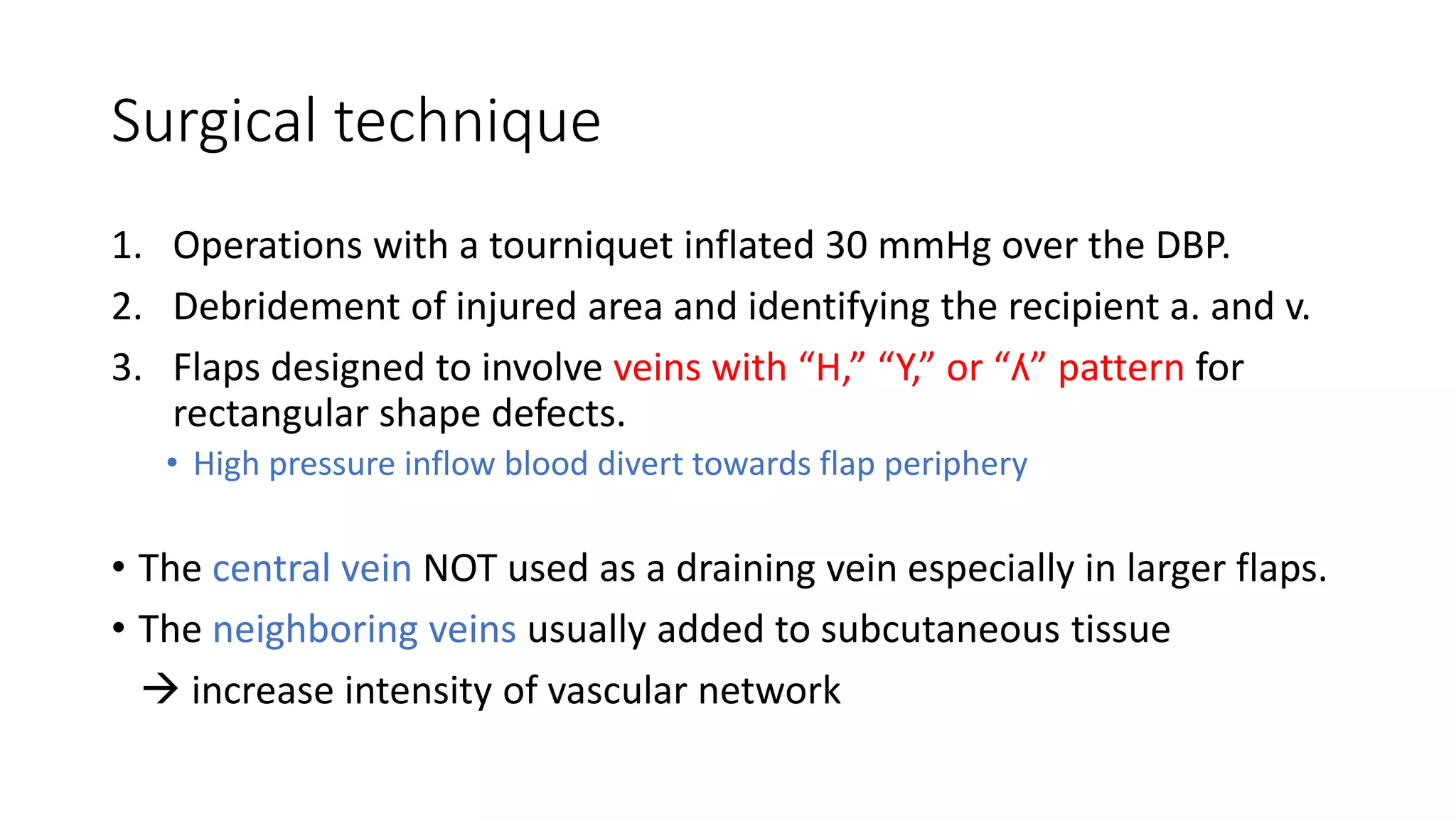 Clinical applications of free arterialized venous flaps | PDF
