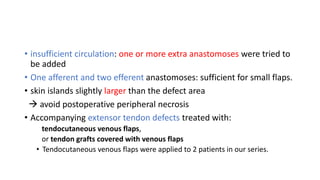 Clinical applications of free arterialized venous flaps | PDF