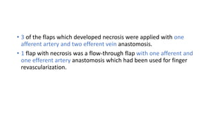 Clinical applications of free arterialized venous flaps | PDF