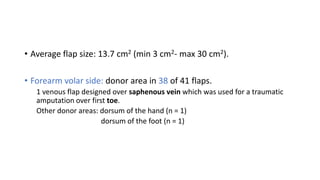Clinical applications of free arterialized venous flaps | PDF
