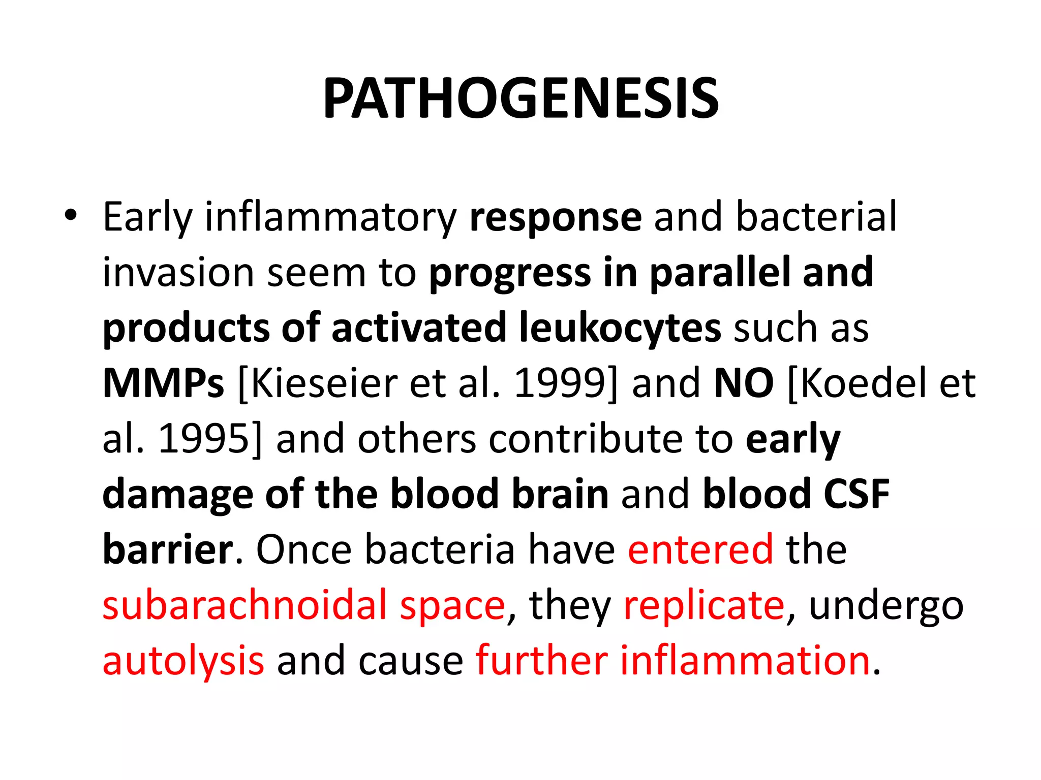 Pathophysiology and Treatment of Meningoencephalitis - A journal ...