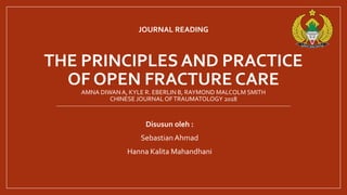 JOURNAL READING open fracture.pptx