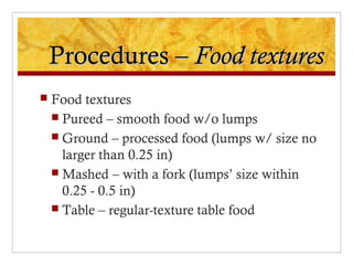 Journal Reporting - Teaching Chewing: A Structured Approach | PPT