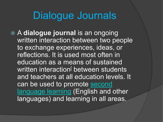 Journal As Assessment tool | PPTX