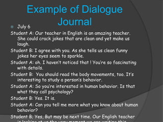Journal As Assessment tool | PPTX