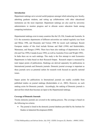 Journals ranking | PDF