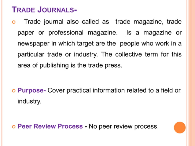 JOURNAL PRESENTATION BASIC TERMINOLOGY'S. | PPT