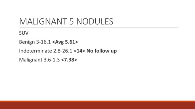 Journal ultrasound stratification of the fdg avid thyroid | PPT