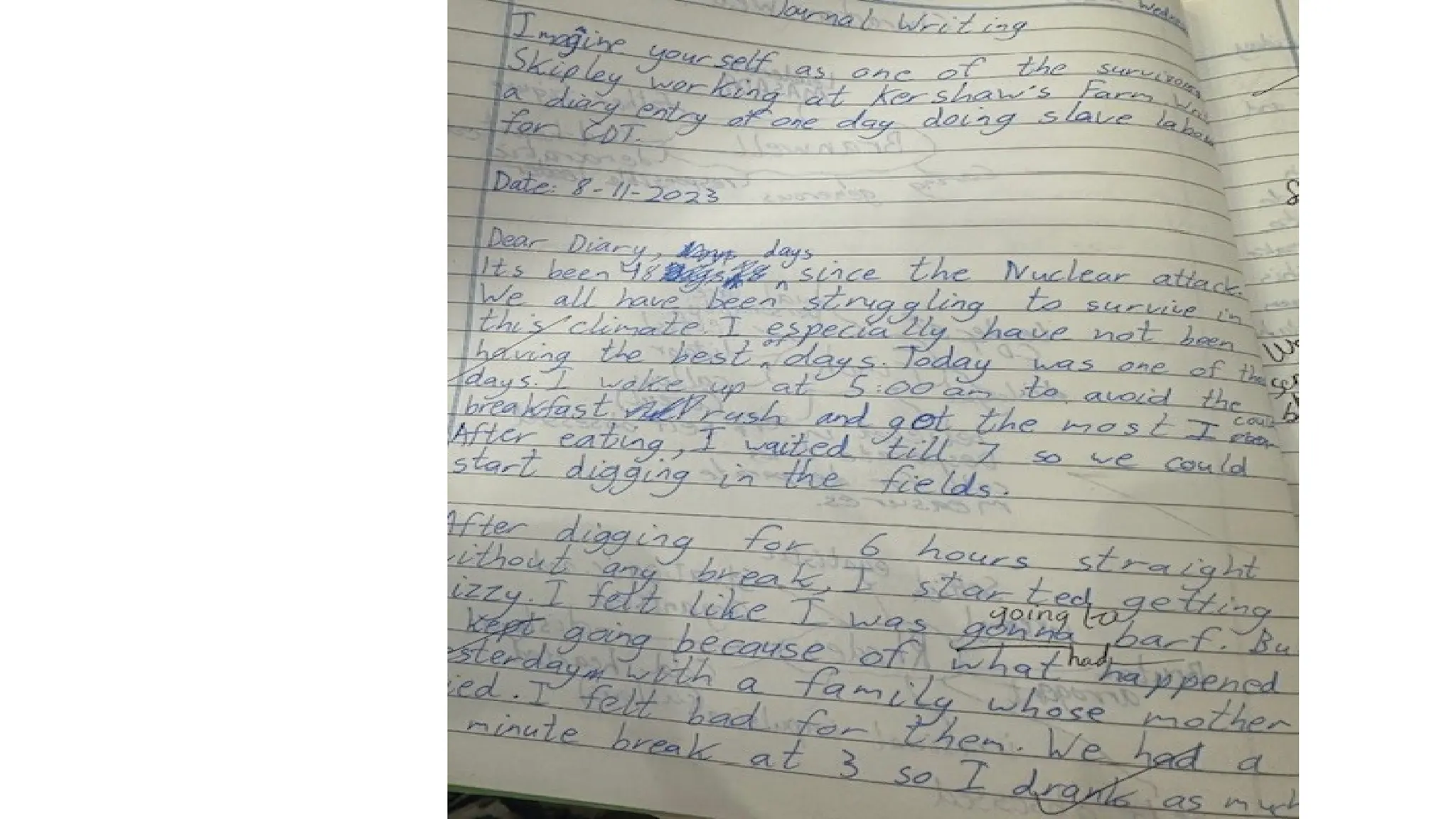 How to write a Journal entry presentation .pptx