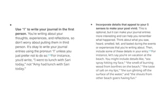 How to write a Journal entry presentation .pptx