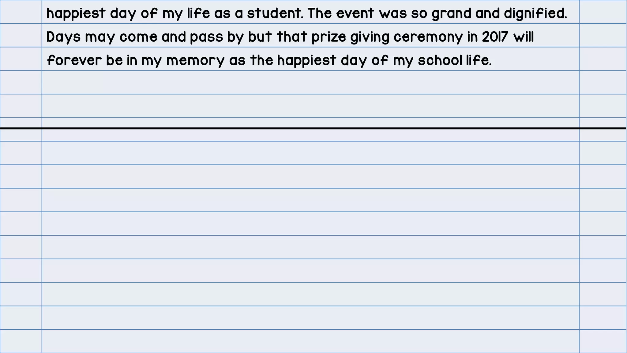 Journal writing sample entry 17 | PDF