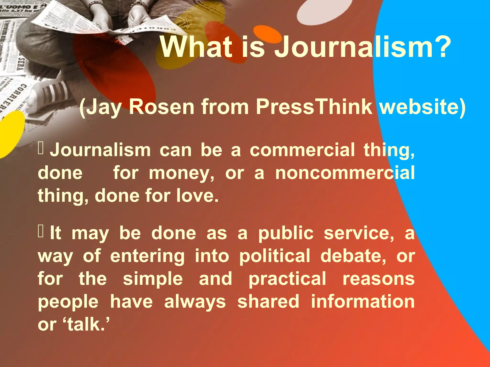 Campus Journalism Basics- SOCORRO DISTRICT | PPT