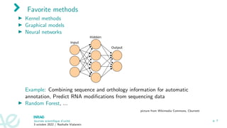 Apprentissage pour la biologie moléculaire et l’analyse de données omiques | PDF